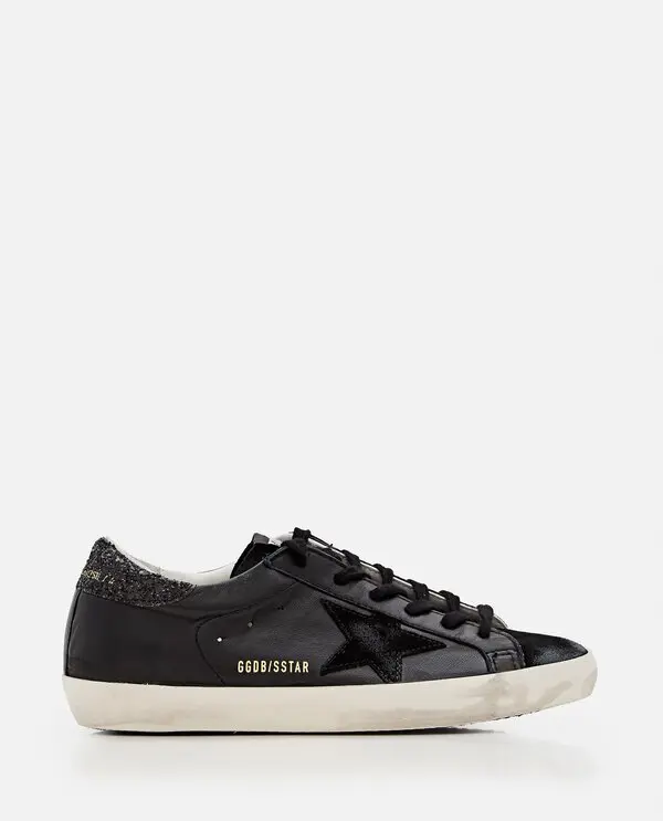 GOLDEN GOOSE Super-star Sneakers - Black
