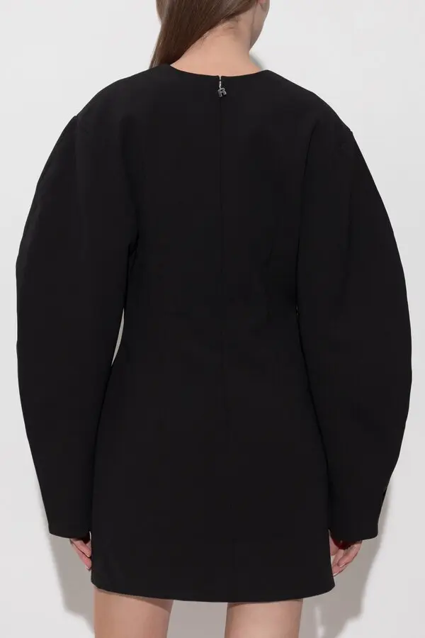 ROTATE BY BIRGER CHRISTENSEN Mini Dress With Balloon Sleeves And Pockets