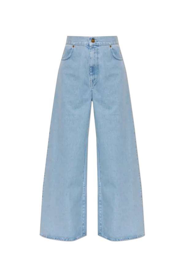 Max Mara Affari" Wide-leg Jeans - Blue