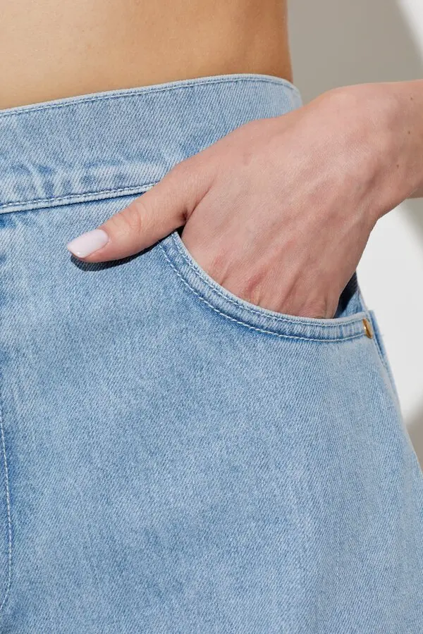 Max Mara Affari" Wide-leg Jeans - Blue