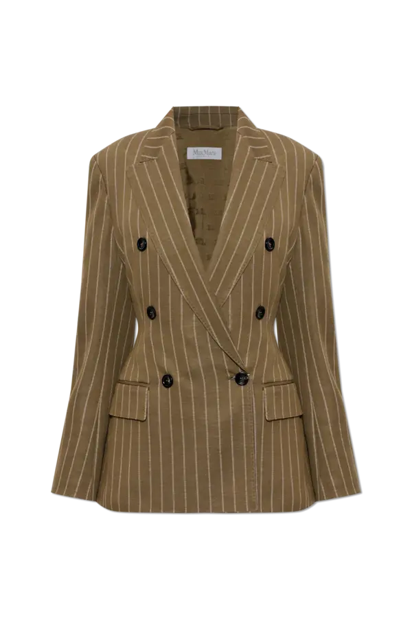 Max Mara Balta" Blazer - Green