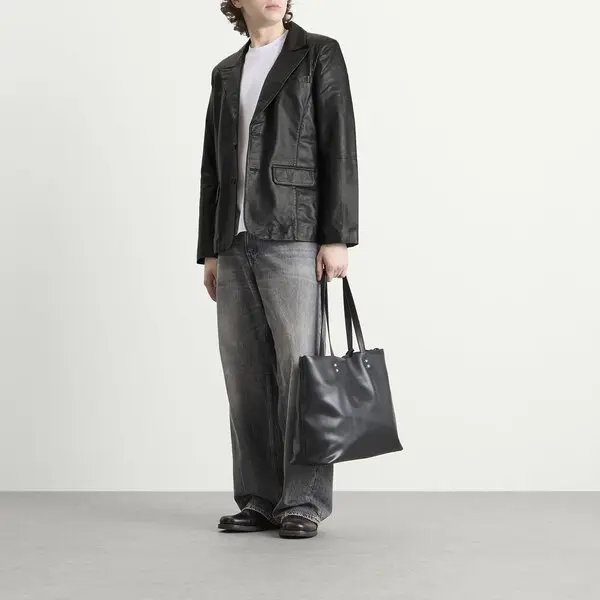 DEADWOOD Stanley Leather Blazer