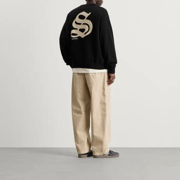 SNDYS. Knit Pullover With Graphic Logo