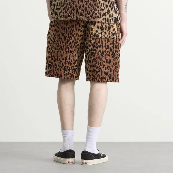 NEIGHBORHOOD X Hippopotamus Terry Cloth Print Shorts