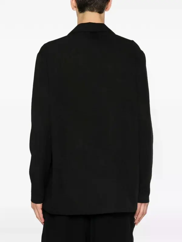 MARSEM Double-breasted Notched-lapel Blazer