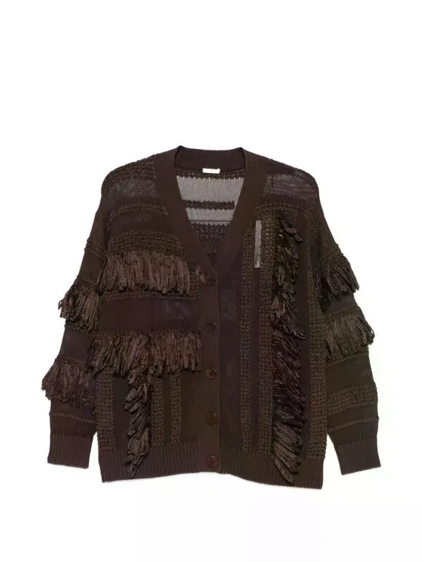 JOSEPH Musa Fringe-trimmed Cardigan
