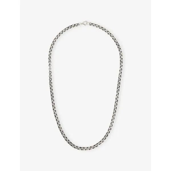 SERGE DENIMES Sterling Link Chain Necklace - Silver