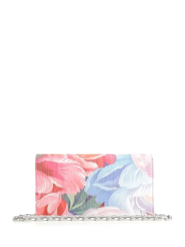 CHRISTIAN LOUBOUTIN Bettina Printed Fabric Clutch - Multicolor