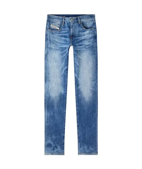 DIESEL® 2019 D-strukt Slim Jeans - Mid-blue
