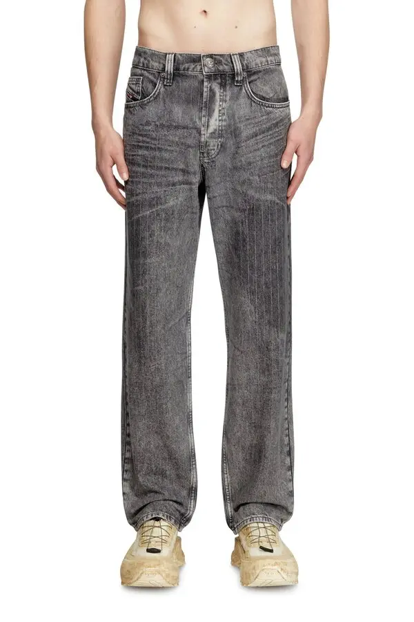 DIESEL® D Macs S 5 Jeans With Faded Effect - Light Grey