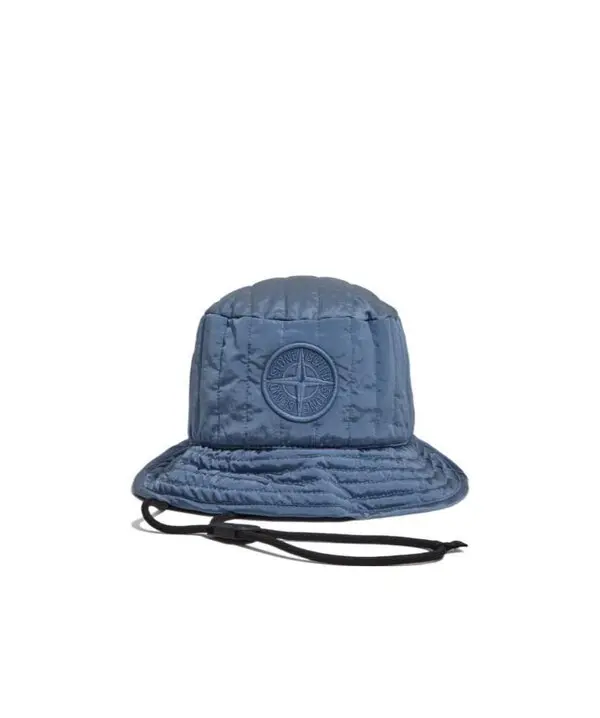 Stone Island Foldable Bucket Hat - Blue