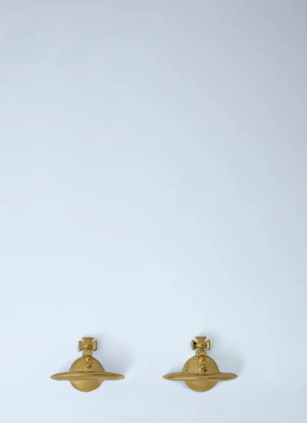 VIVIENNE WESTWOOD Solid Orb Stud Earrings - Gold