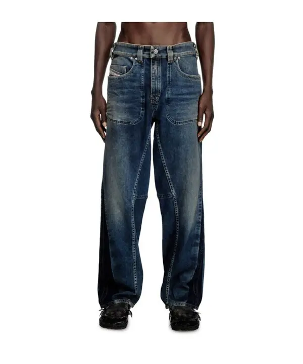 DIESEL® D-macro-re Straight Jeans