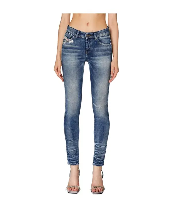 DIESEL® Slandy Skinny Jeans - Medium Blue