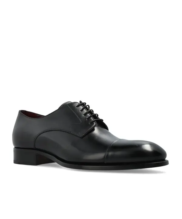 Brioni Classic Oxford Lace-up Shoes