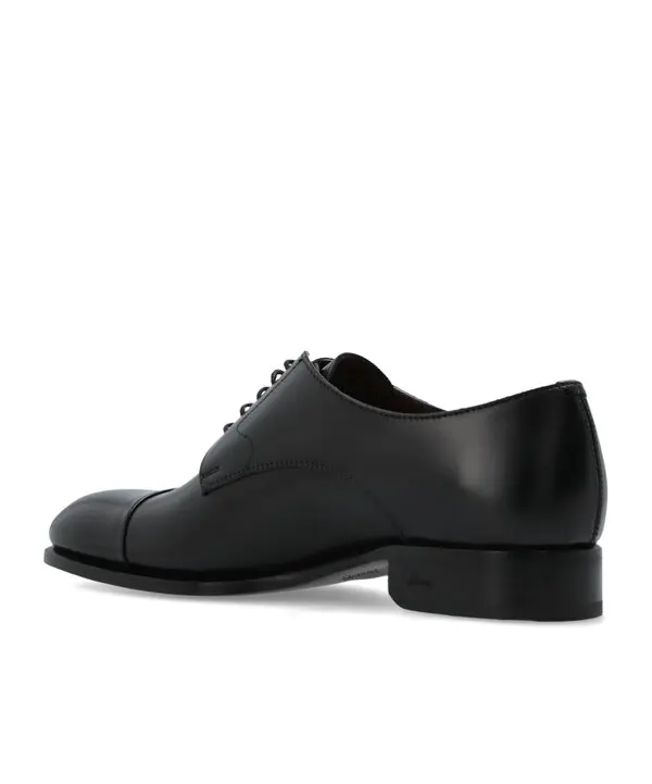 Brioni Classic Oxford Lace-up Shoes