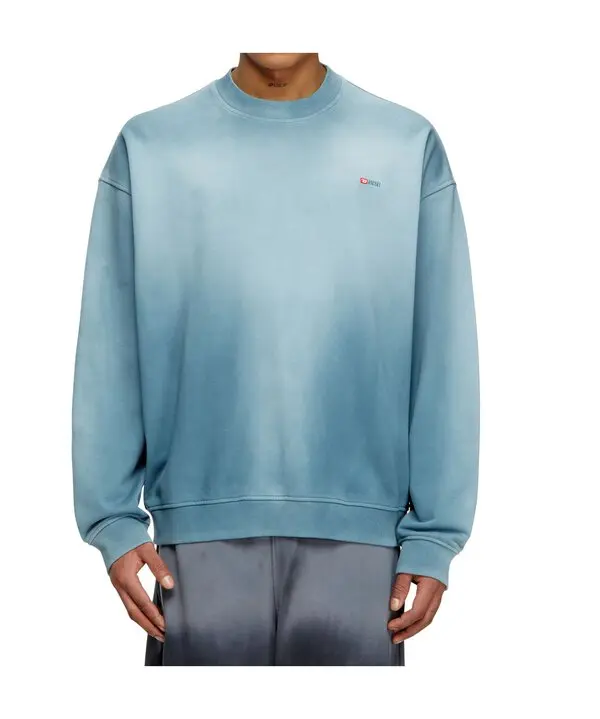 DIESEL® S-boxt-r4 Faded Crewneck Sweatshirt