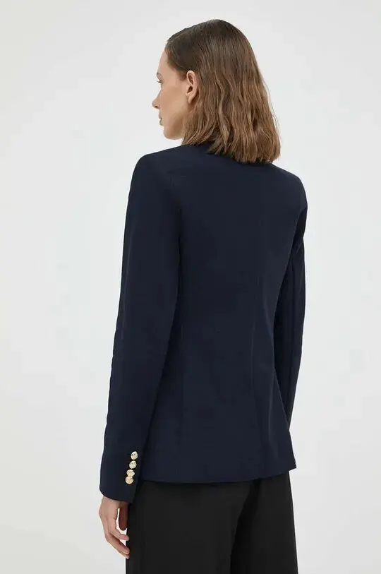 Ralph Lauren Single Breasted Logo Patch Blazer