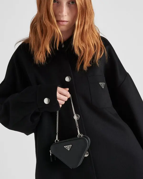 Prada Saffiano Leather Mini Pouch