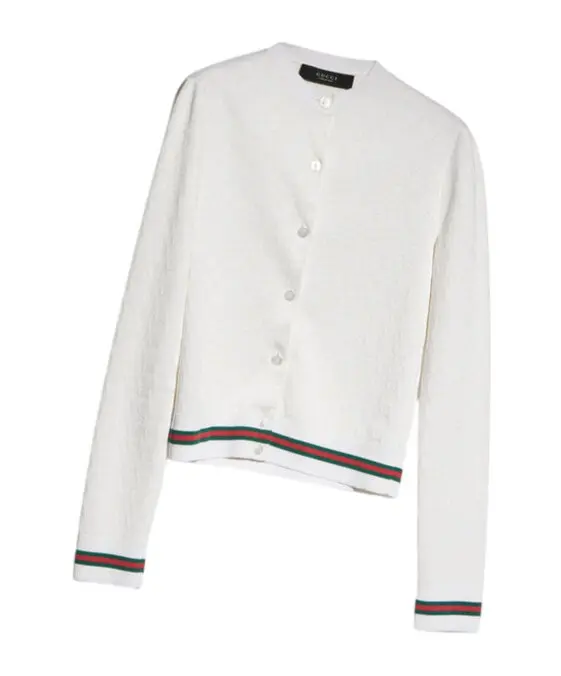 Gucci Gg Jacquard Cardigan