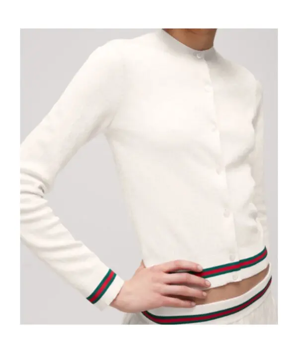 Gucci Gg Jacquard Cardigan