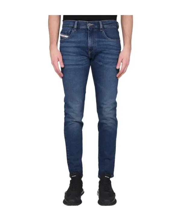DIESEL® D-strukt Slim-cut Jeans - Blue