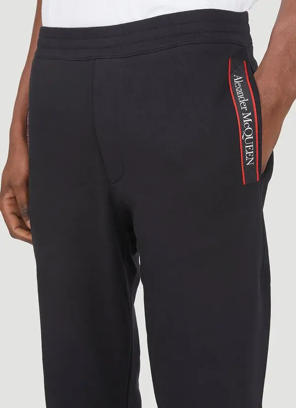 Alexander McQueen Logo Tape Track Pants