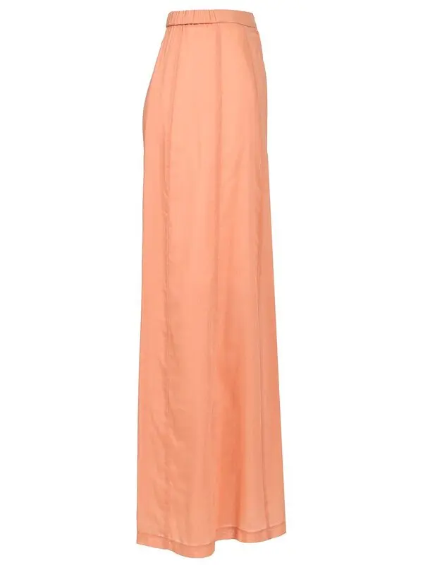 FORTE_FORTE Flared Voile Trousers