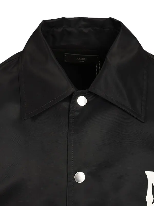 Amiri Printed Shirt Jacket - Black