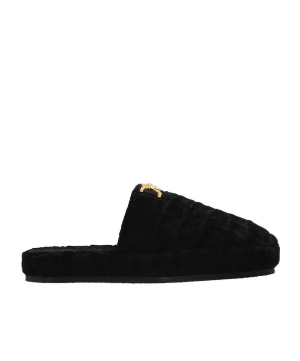 Versace Round Toe Slippers