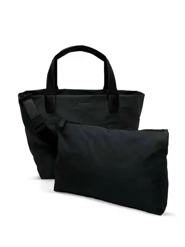 VEECOLLECTIVE Porter Essence Logo-plaque Tote Bag - Black