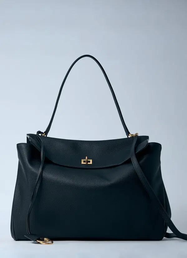 Balenciaga Large Rodeo Handbag - Black