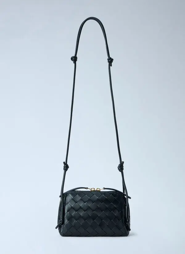 Bottega Veneta Intrecciato Concert Pouch - Black