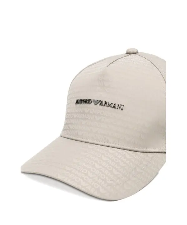 Emporio Armani Monogram Logo Baseball Cap