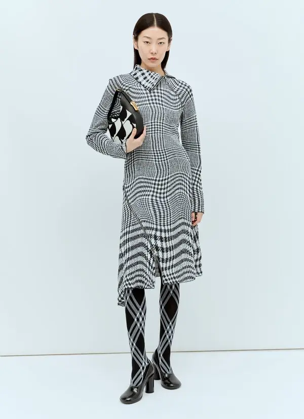 Burberry Small Chess Shoulder Bag - Black