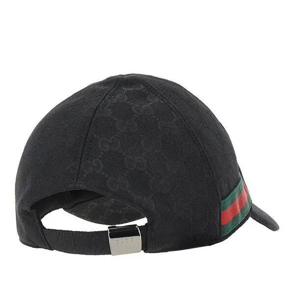 Gucci Original Gg Canvas Baseball Cap With Web Stripe