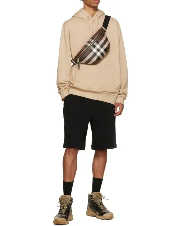 Burberry Checked Zipped Belt Bag