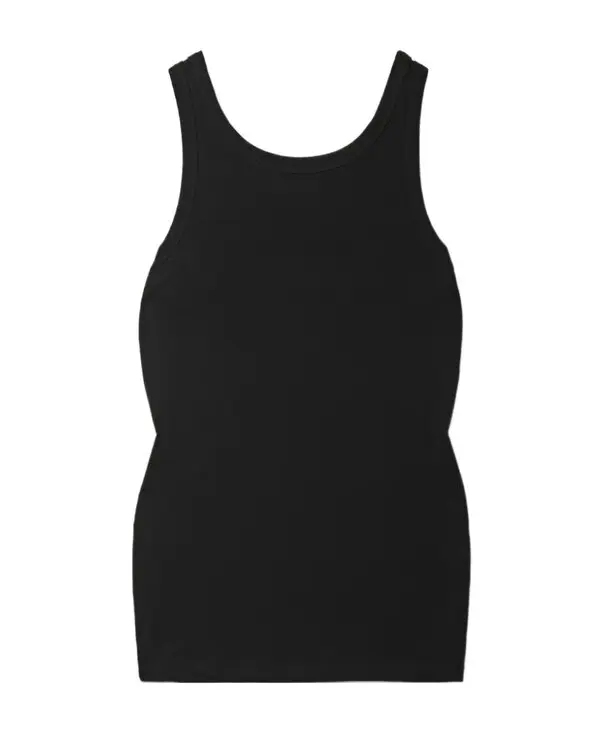 THE ROW Frankie Sleeveless Tank Top - Black