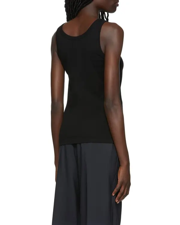 THE ROW Frankie Sleeveless Tank Top - Black