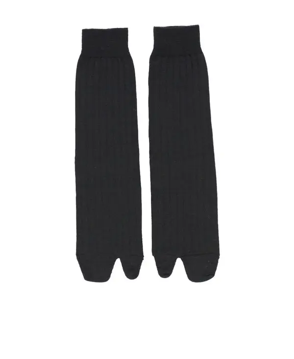 MAISON MARGIELA Tabi Toe Socks - Black