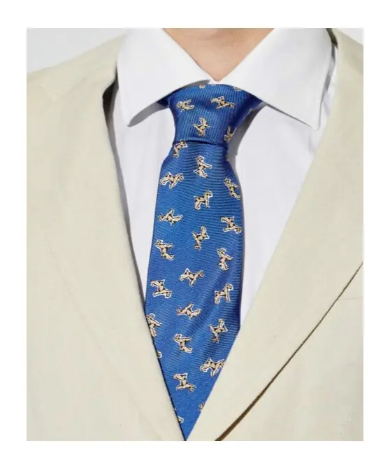 Paul Smith All-over Dog Motif Neck Tie