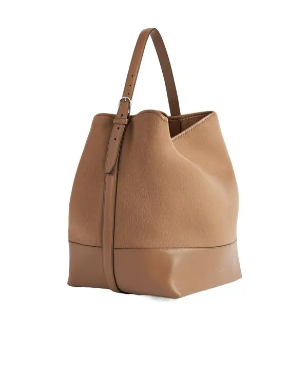 TOTEME Belted Doublé Tote Bag