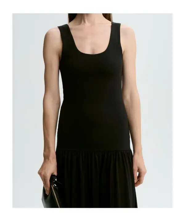 BY MALENE BIRGER Marcielle Scoop-neck Maxi Dress - Black