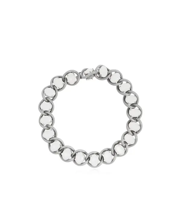 Marni Chunky Chain Detailed Necklace - Grey