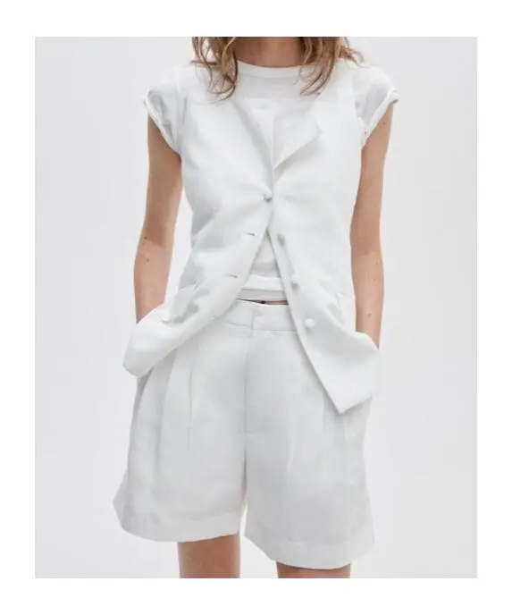 RAG  BONE Rag & Bone Tailored Pleated Shorts