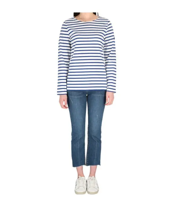 Saint James Horizontal Stripe Long-sleeve T-shirt