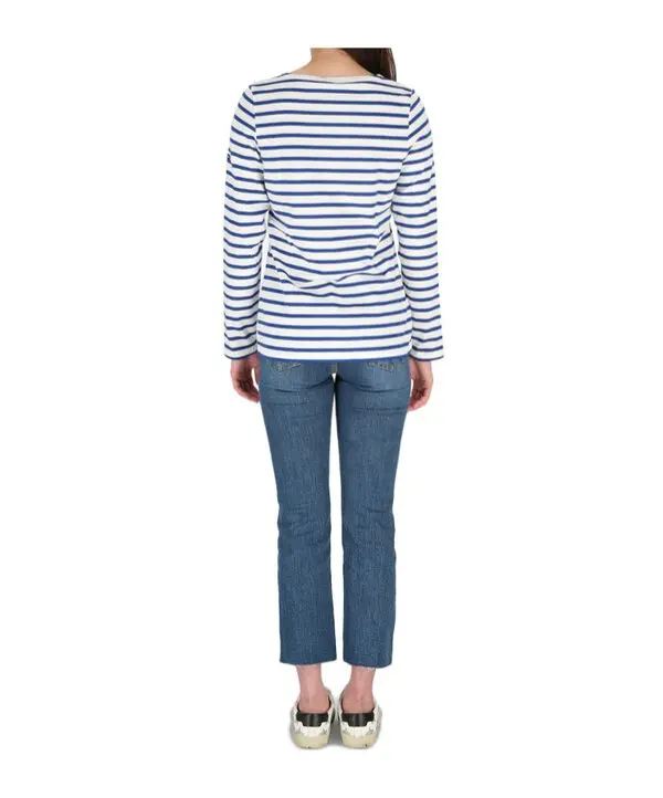 Saint James Horizontal Stripe Long-sleeve T-shirt