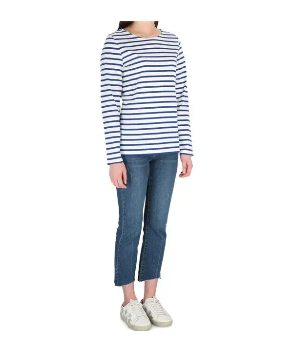 Saint James Horizontal Stripe Long-sleeve T-shirt