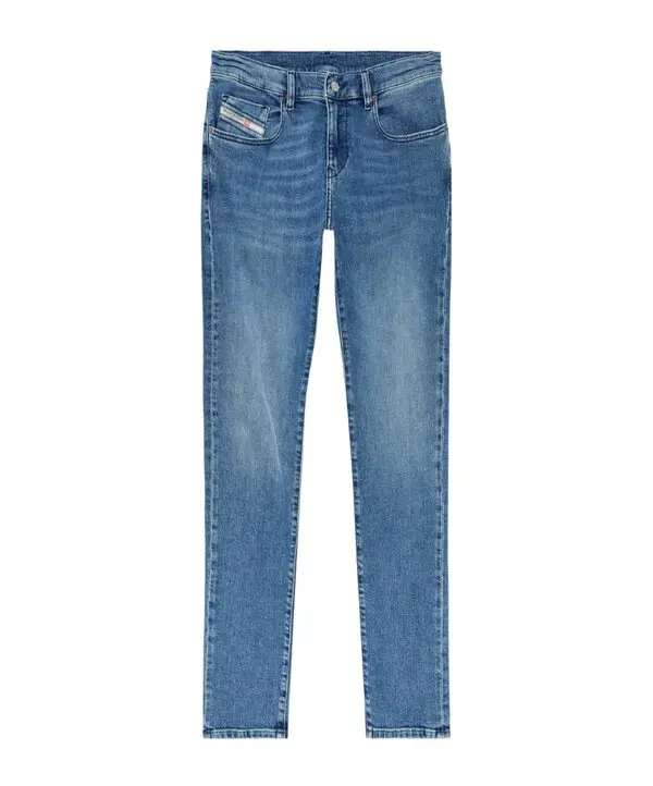 DIESEL® D-strukt Slim-fit Jeans - Medium Blue
