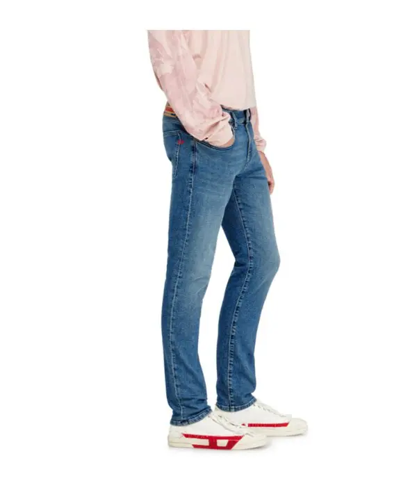 DIESEL® D-strukt Slim-fit Jeans - Medium Blue